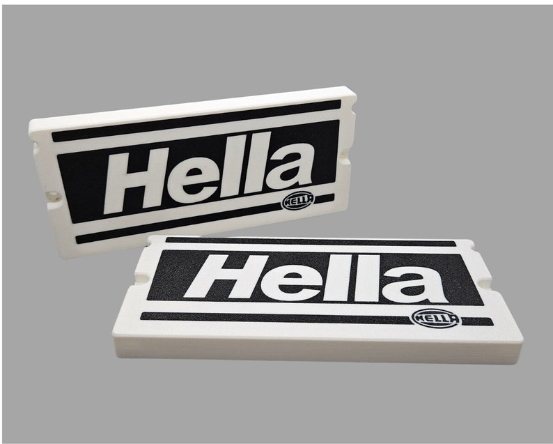 Black BMW Hella Style Fog Light Covers Rally Cap Light Covers Fits E30 ...