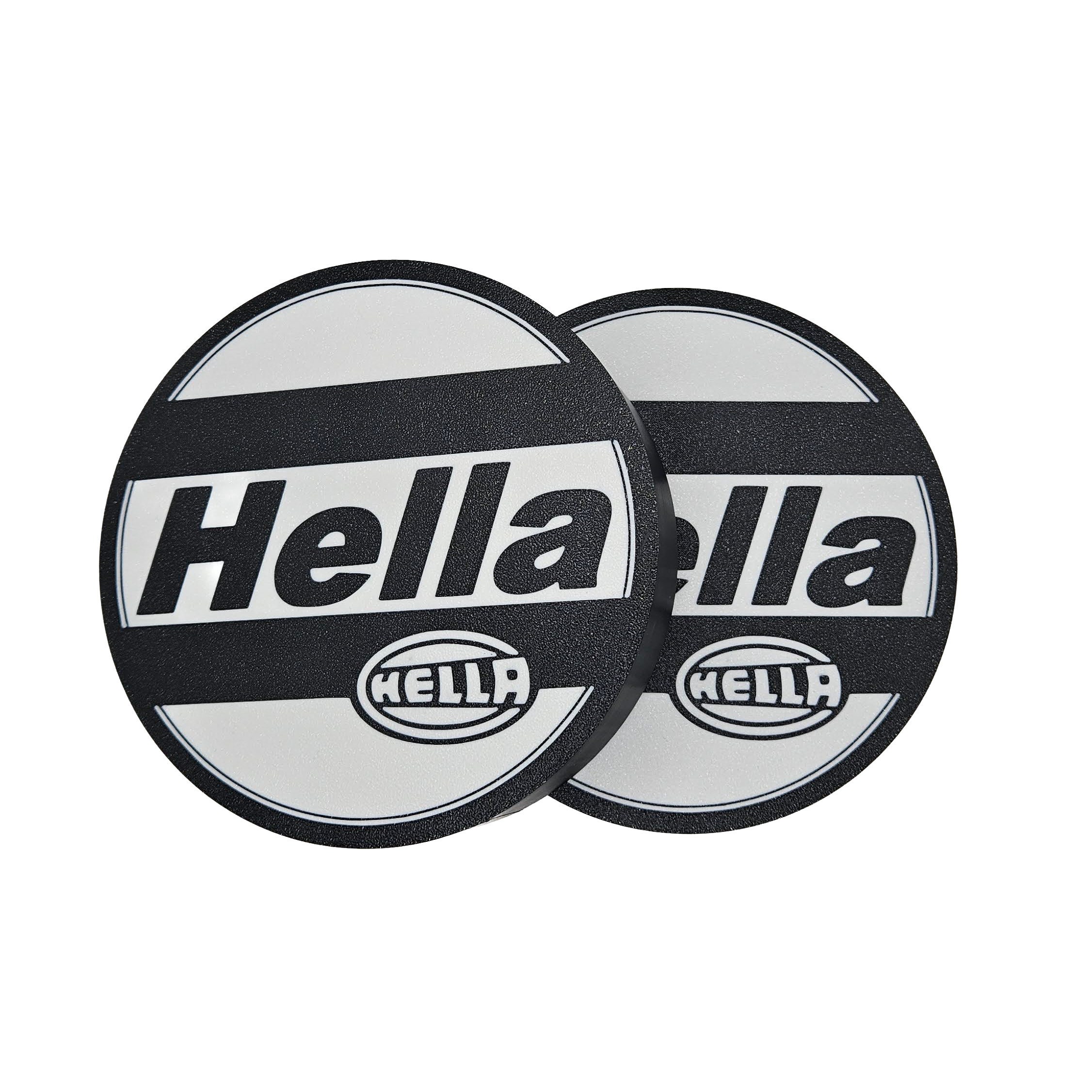 Subaru WRX Hella Style Fog Light Covers Black Hella Caps Set of 2 Rally ...