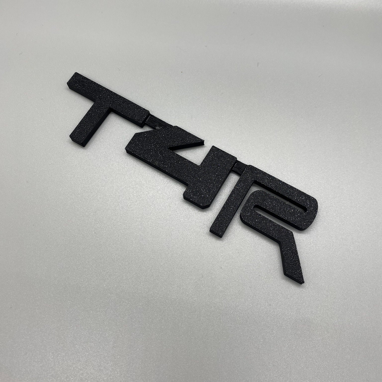 Toyota T4R 4runner Black Badge Custom Black Emblem TRD Surf Hilux ABS ...