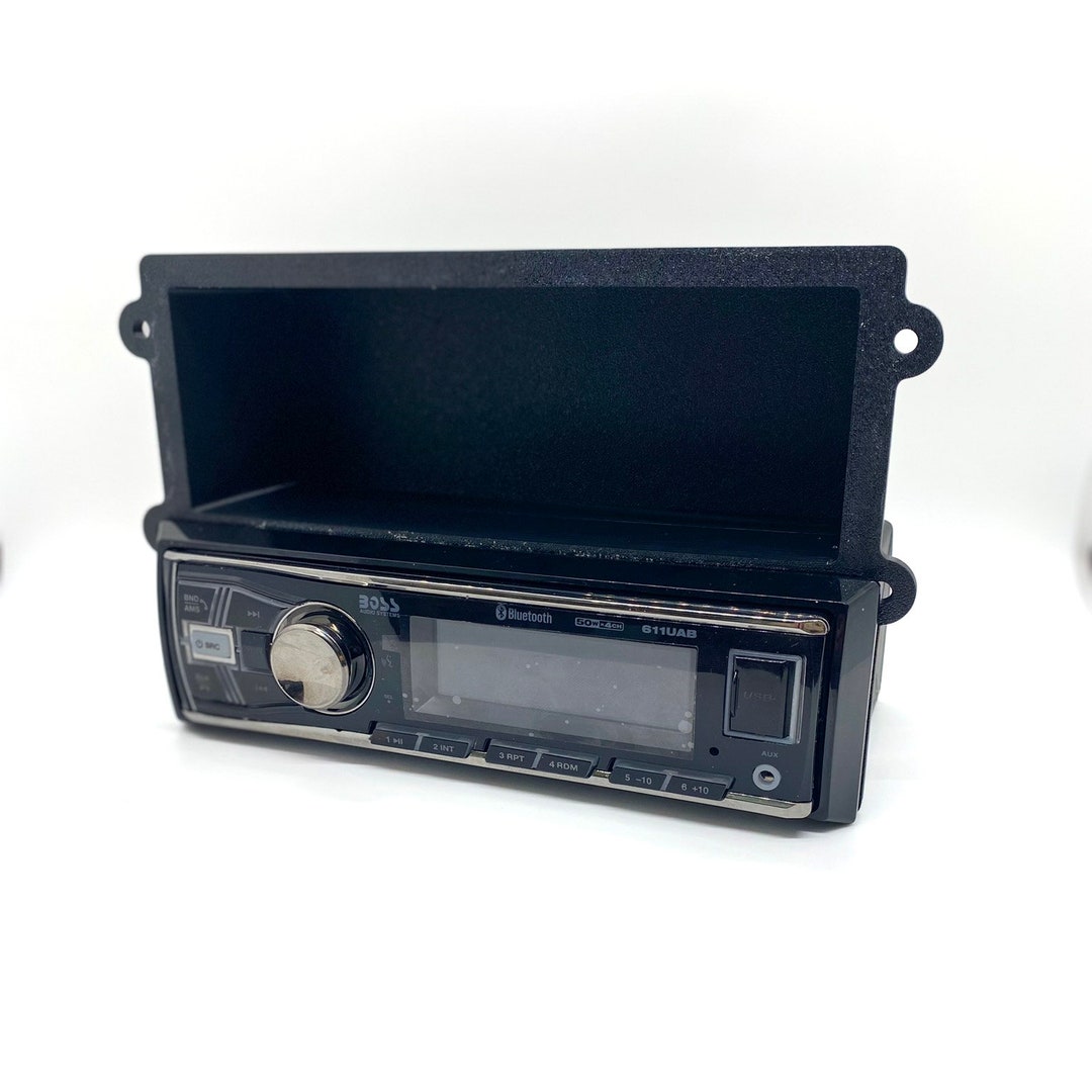 Mazda Miata NA Single Din Head Unit Bezel With Cubby | Phone Pocket ...
