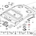 BMW E46 Z3 Alarm Sensor Bracket 3D Printed ABS Ultrasonic Alarm Trim ...