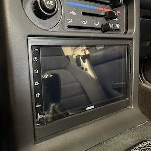 Mazda Miata NA Double Din Head Unit Bezel | 2DIN Frame | Multimedia ...