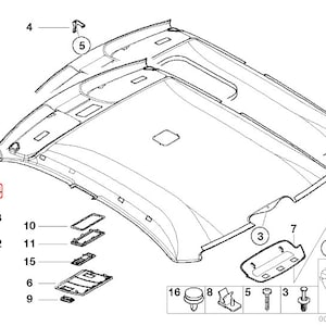 BMW E46 Z3 Alarm Sensor Bracket | 3D Printed ABS | Ultrasonic Alarm ...