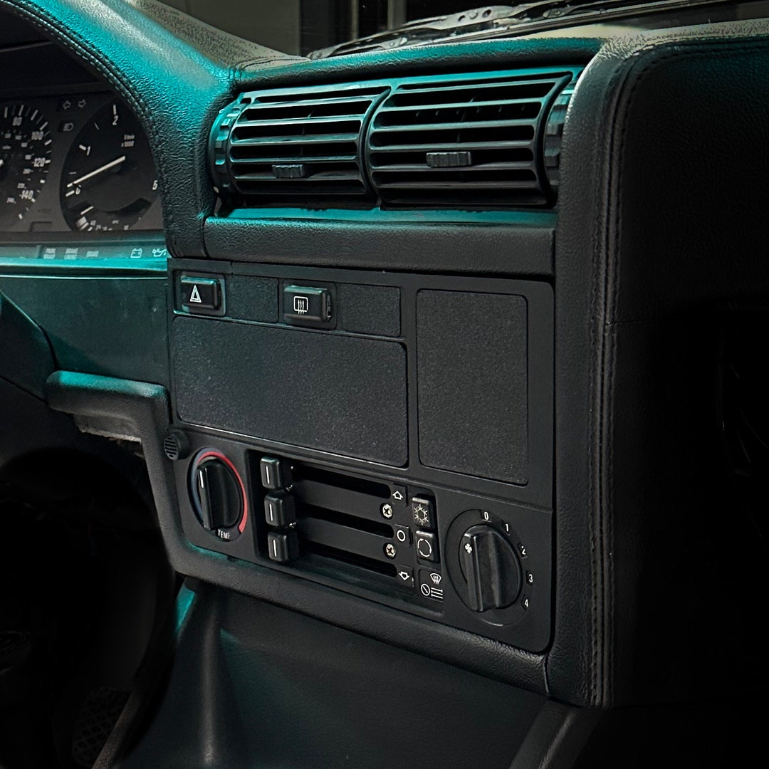 BMW E30 Radio Delete Panel | OEM Style or Available With Switch Holes ...