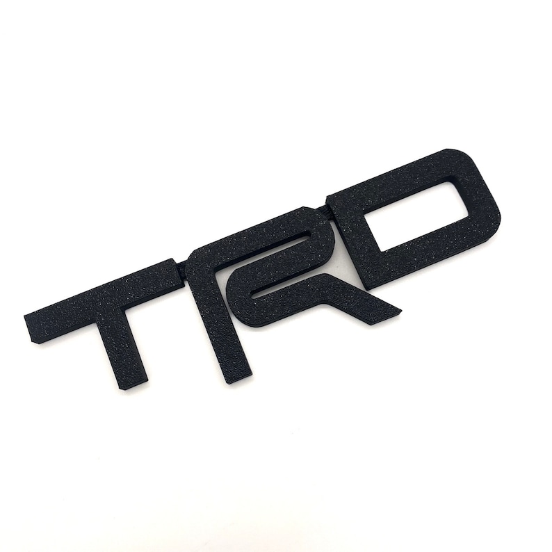 Toyota TRD Black Badge Custom Black Emblem TRD Pro Tacoma Tundra ...