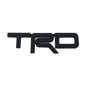 Toyota TRD Black Badge | Custom Black Emblem | TRD Pro Tacoma Tundra ...