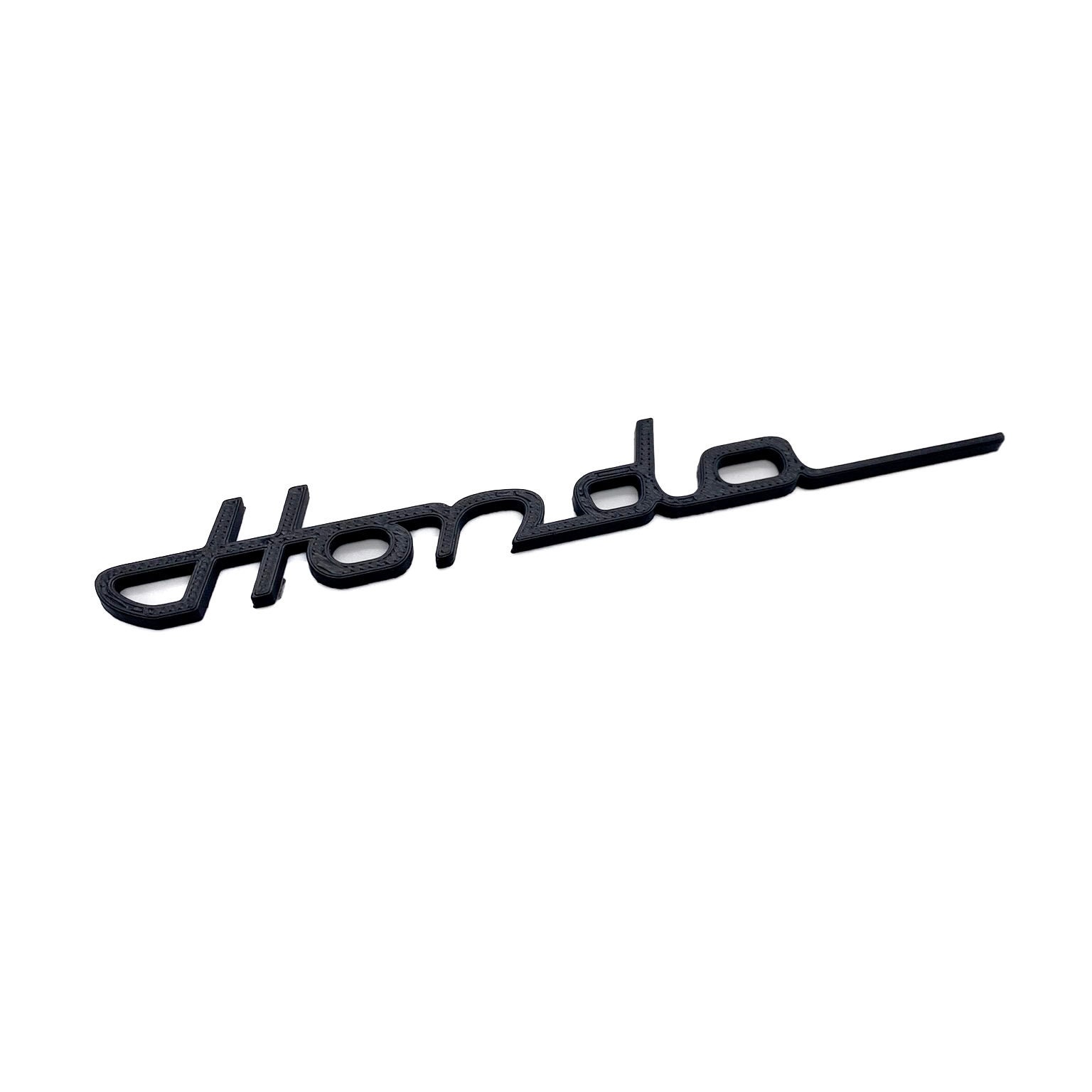 Vintage Honda Emblem Black Old Script Honda Badge 5 Across Classic ...