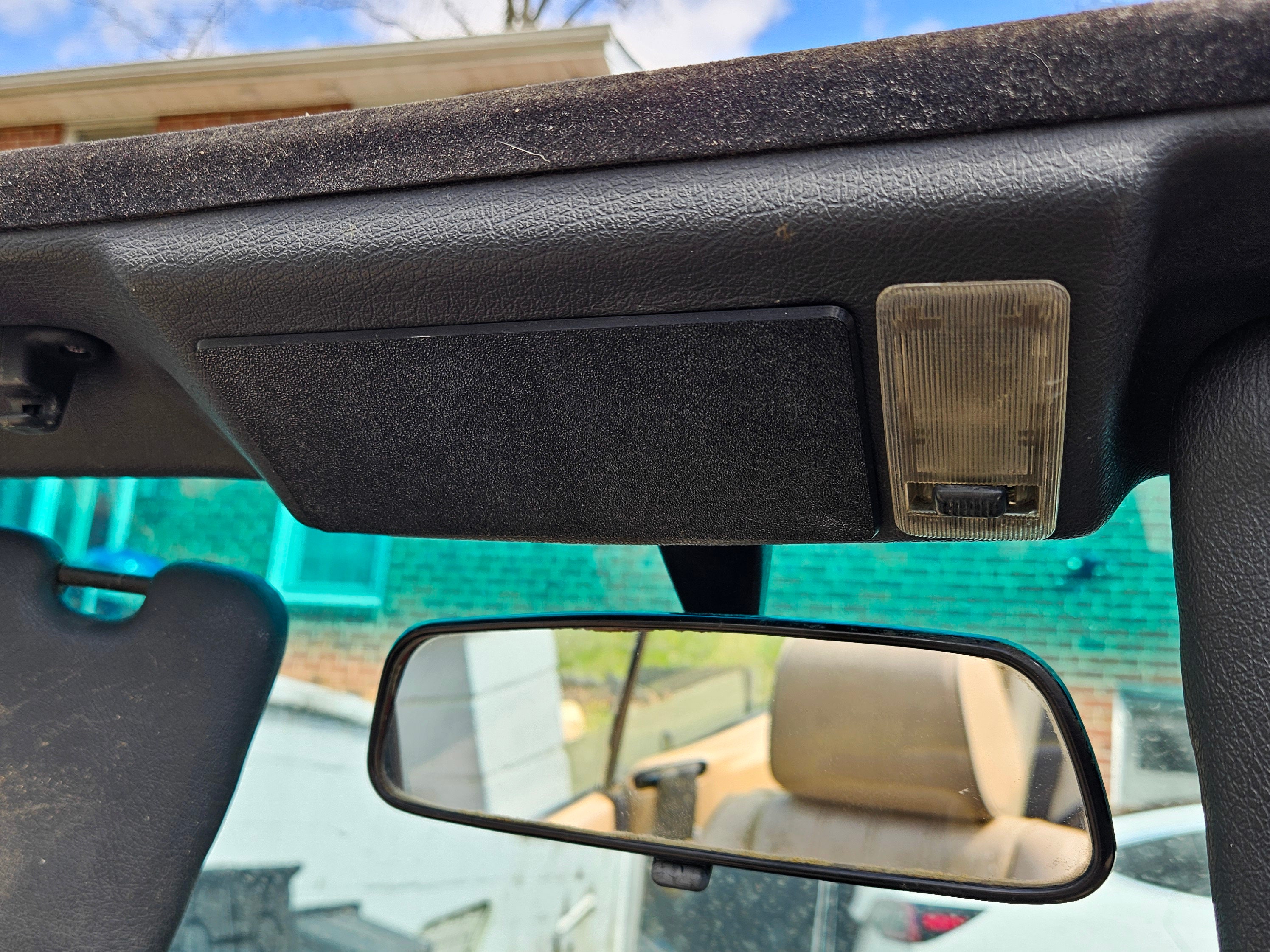 BMW E30 Check Panel Delete Factory Finish and Easy Install Fits E30 E28 ...