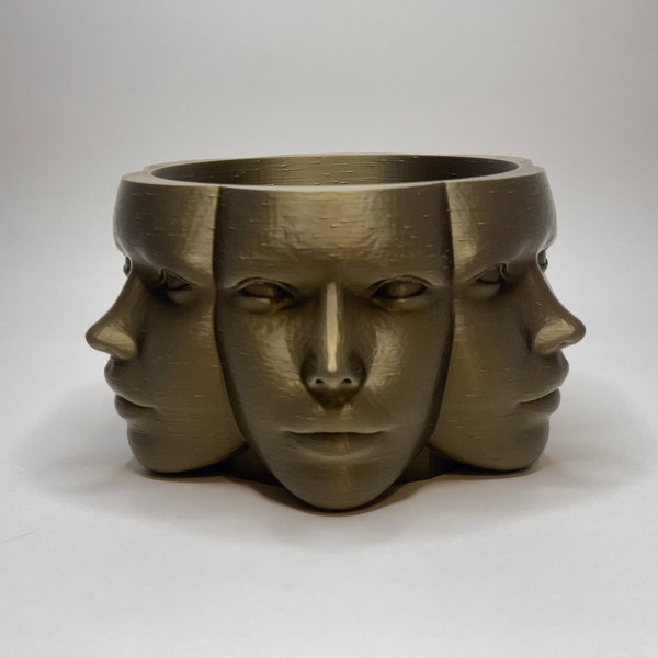 Large Face Planter - Etsy