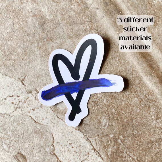 Back the Blue Sticker for Laptop Tablet Mirror Notebook - Etsy