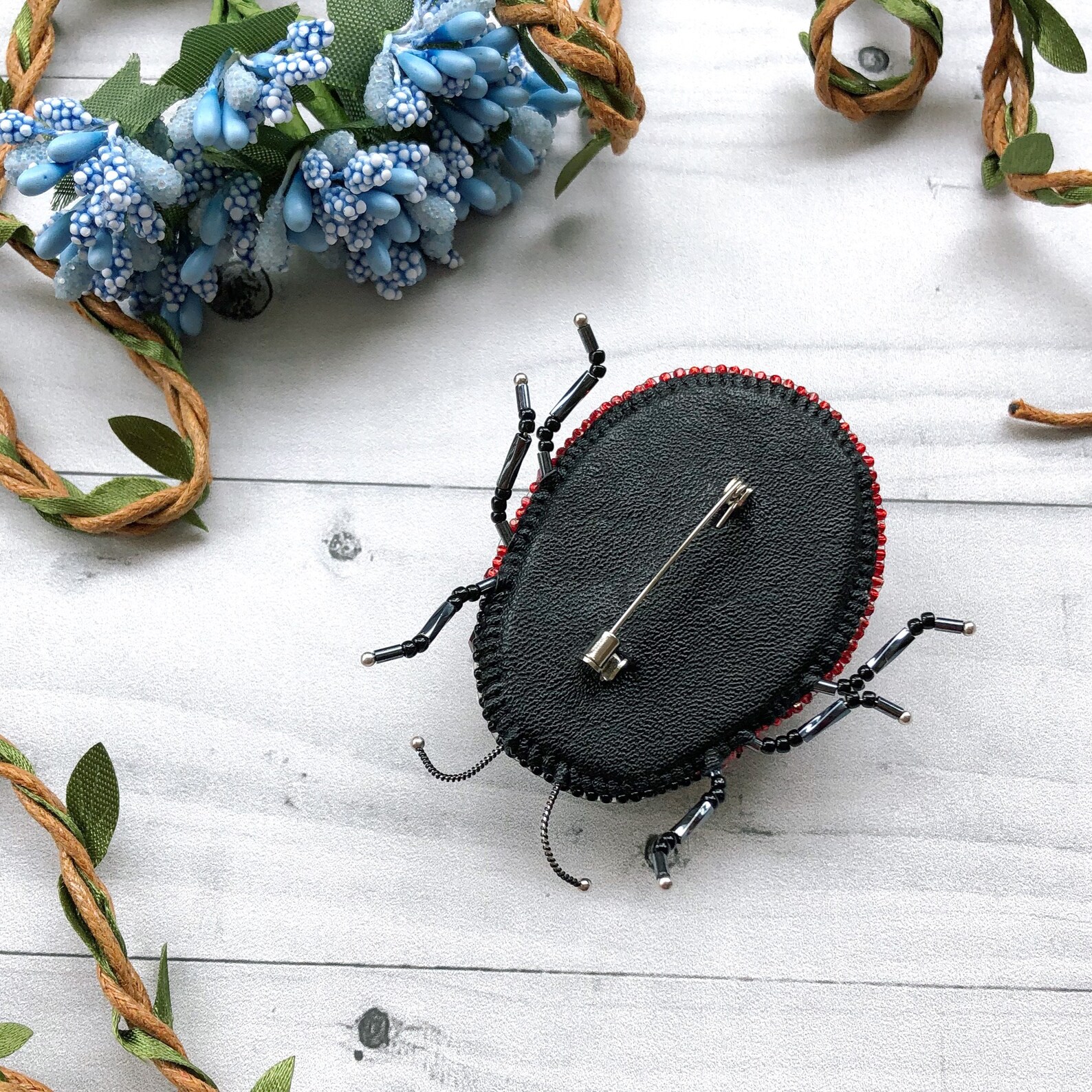 Beading Patterns Insect Brooch Diy Embroidery Jewelry Making - Etsy