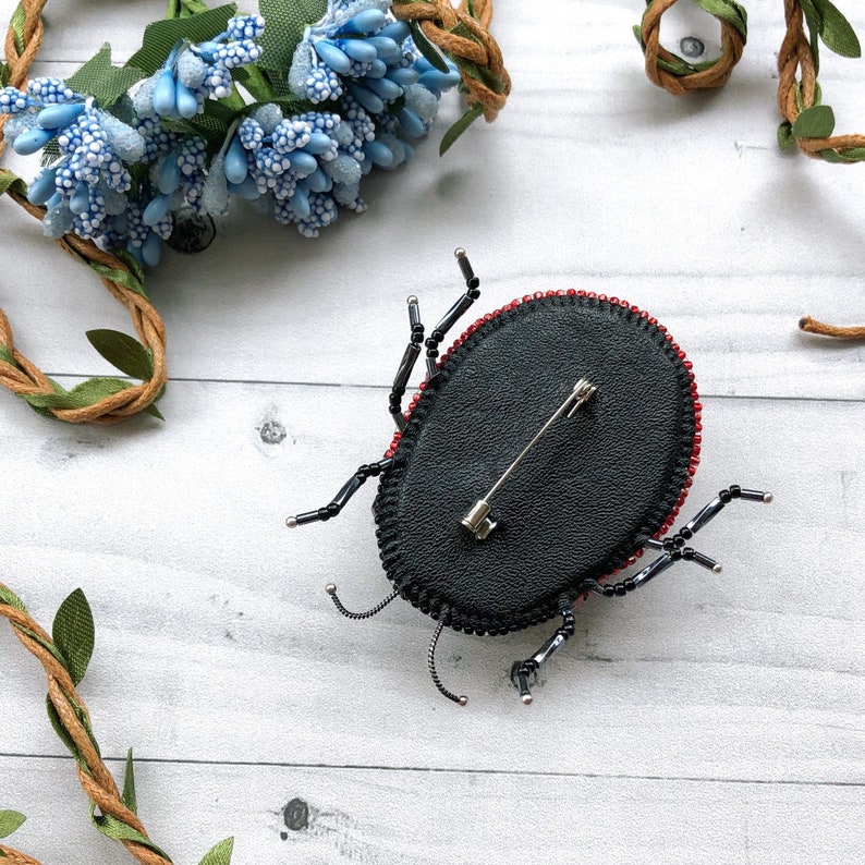 Beading Patterns Insect Brooch Diy Embroidery Jewelry Making | Etsy