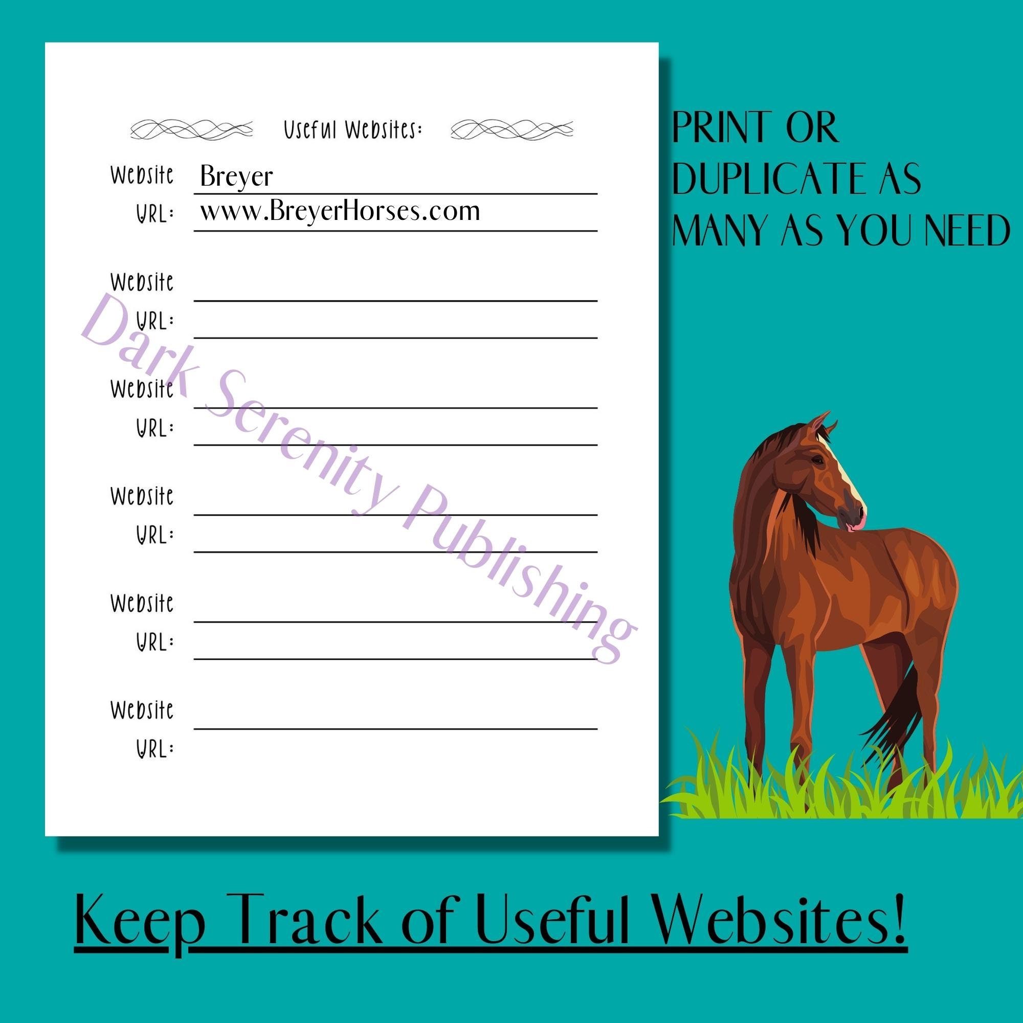 Model Horse Collection Tracker, Breyer Tracker, Peter Stone Collection ...