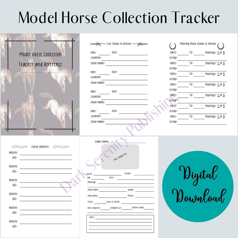 Model Horse Collection Tracker, Breyer Tracker, Peter Stone Collection ...