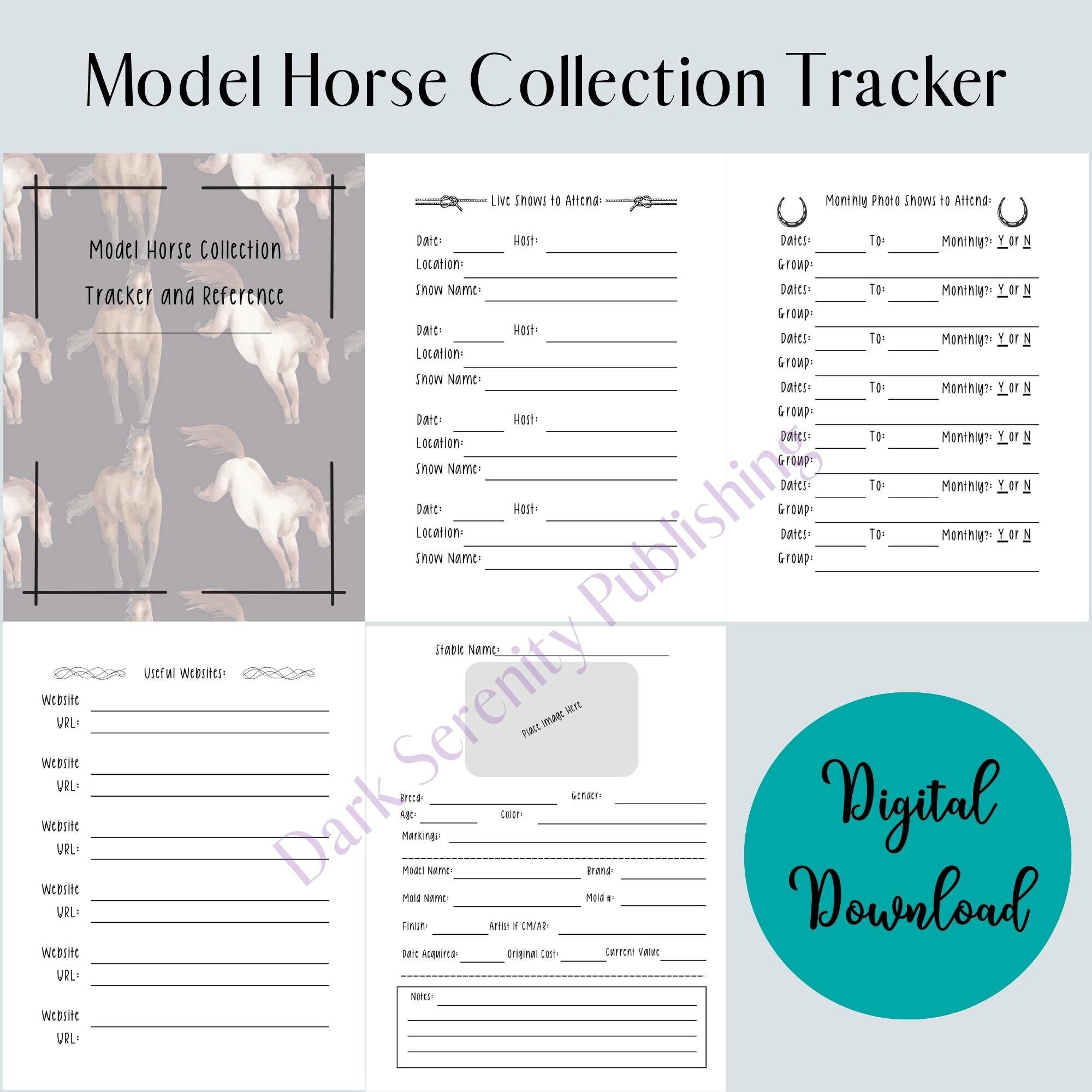 Model Horse Collection Tracker, Breyer Tracker, Peter Stone Collection ...