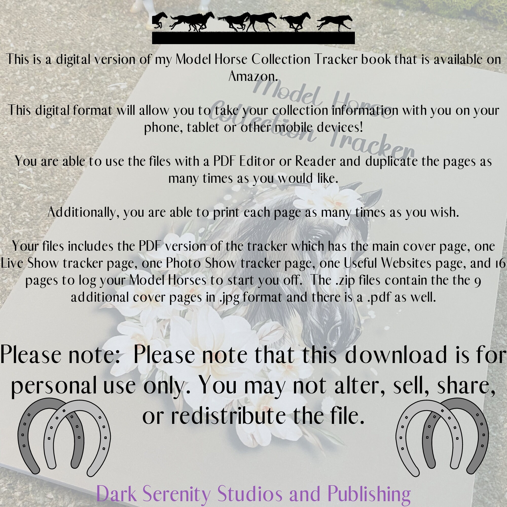 Model Horse Collection Tracker, Breyer Tracker, Peter Stone Collection ...