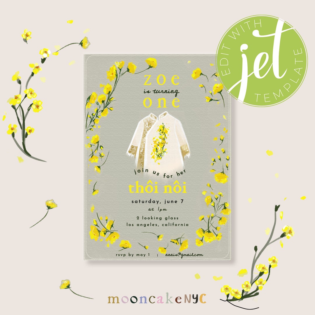 Rose Ao Dai | 5x7 Custom Thôi Nôi, Doljabi, Zhuazhao 1st Birthday ...