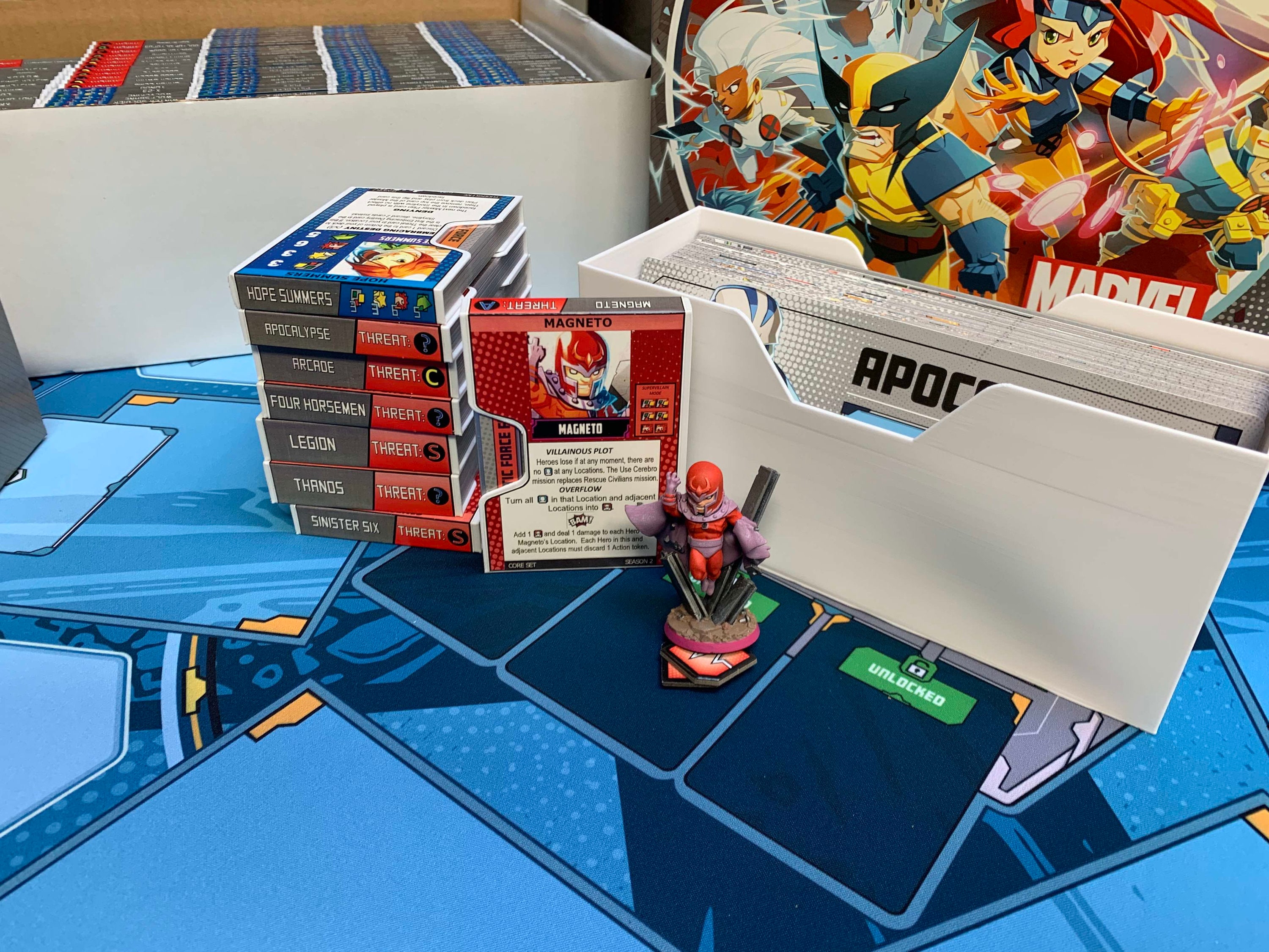 Marvel United Deck Sleeves Part Two digital Files for 60 Micron Sleeved ...