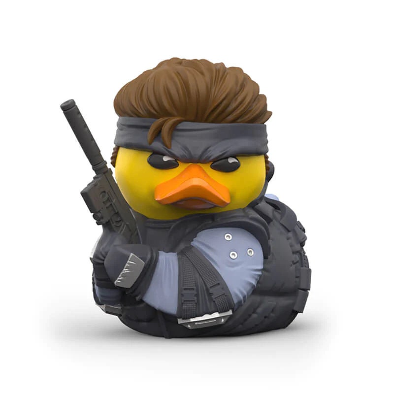 TUBBZ Metal Gear Solid Solid Snake Duck Vinyl Figure XL Official Star ...
