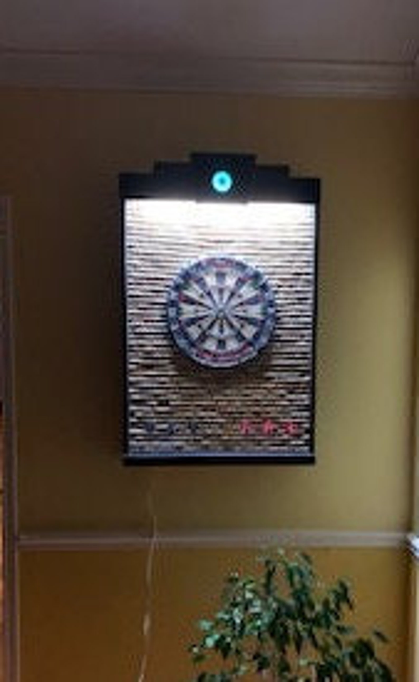 Dart Board With LED Lighting - Etsy