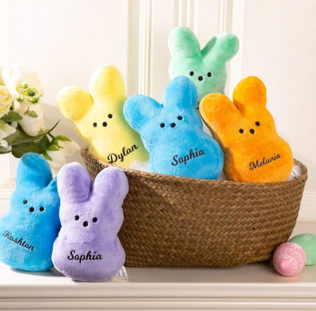 Easter Bunny Plush Stuffed Animals Personalized Plush Kids Toy Kids ...