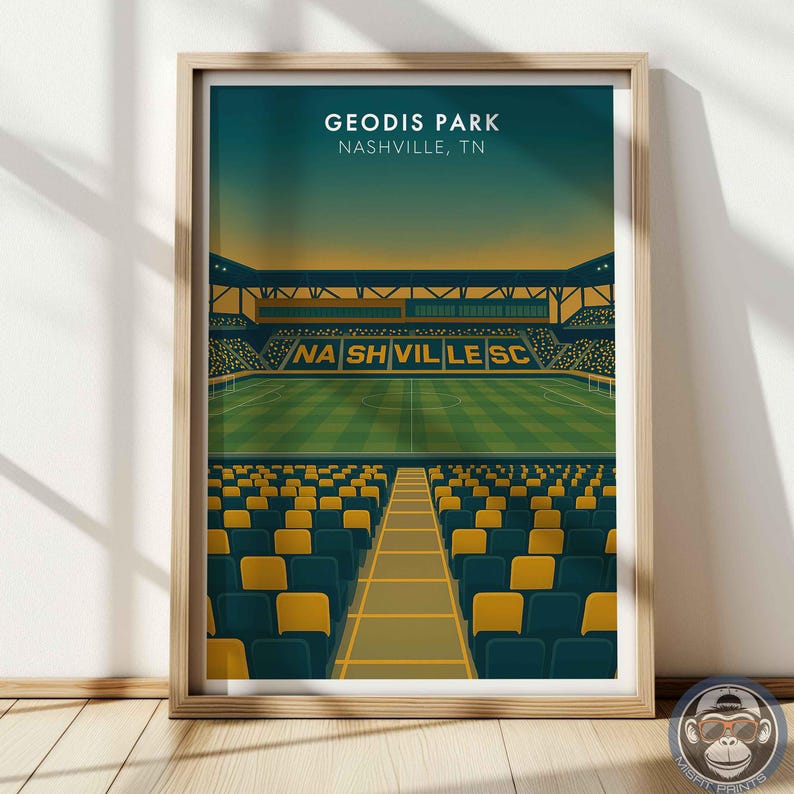 Custom Sports Stadium Poster - Etsy