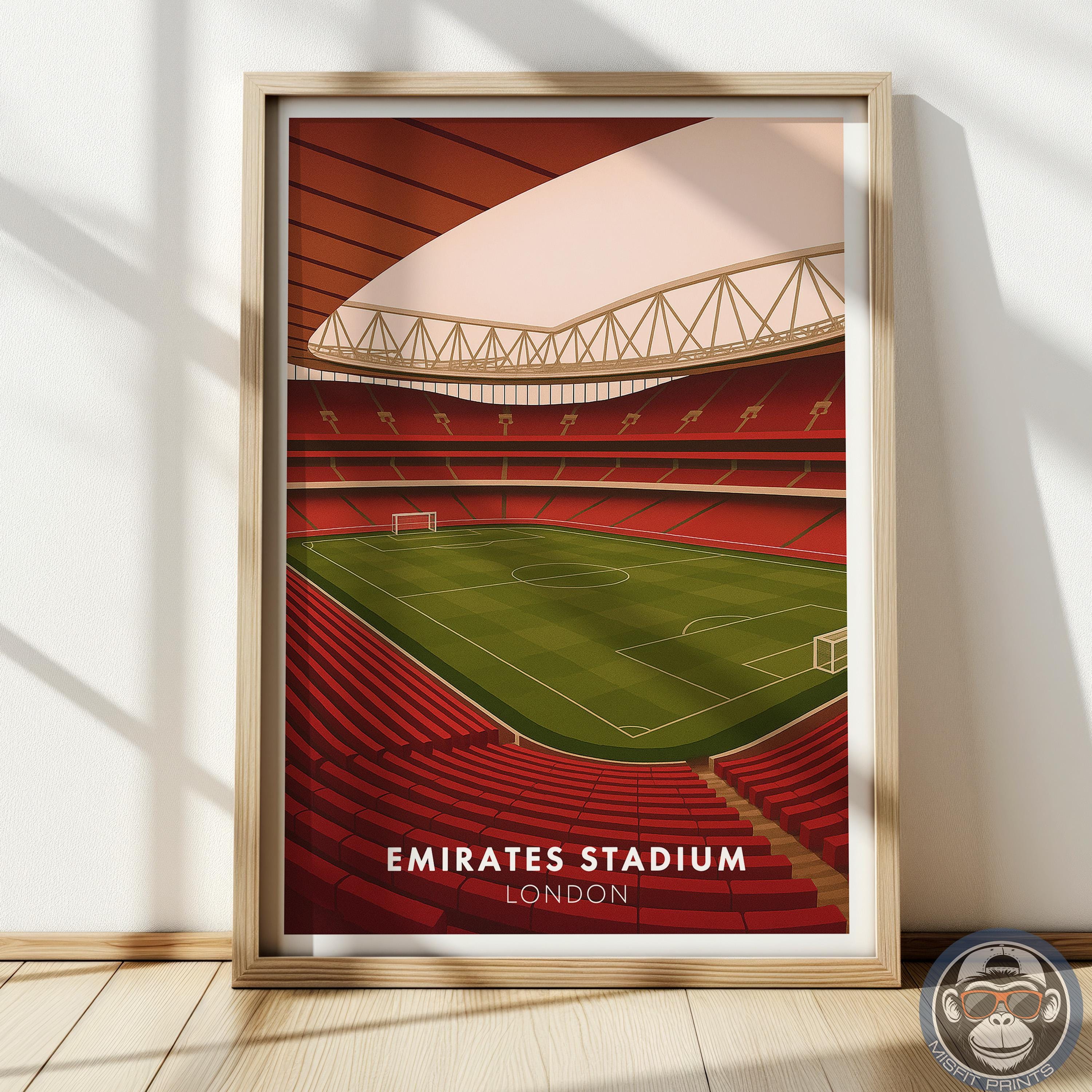 Custom Sports Stadium Poster - Etsy