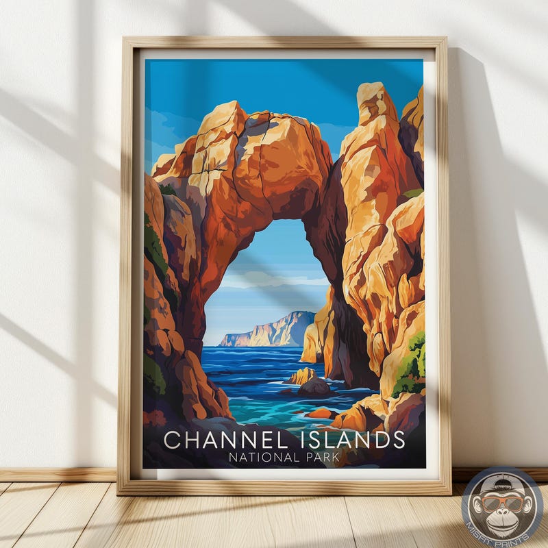 Santa Rosa Island Print - Etsy