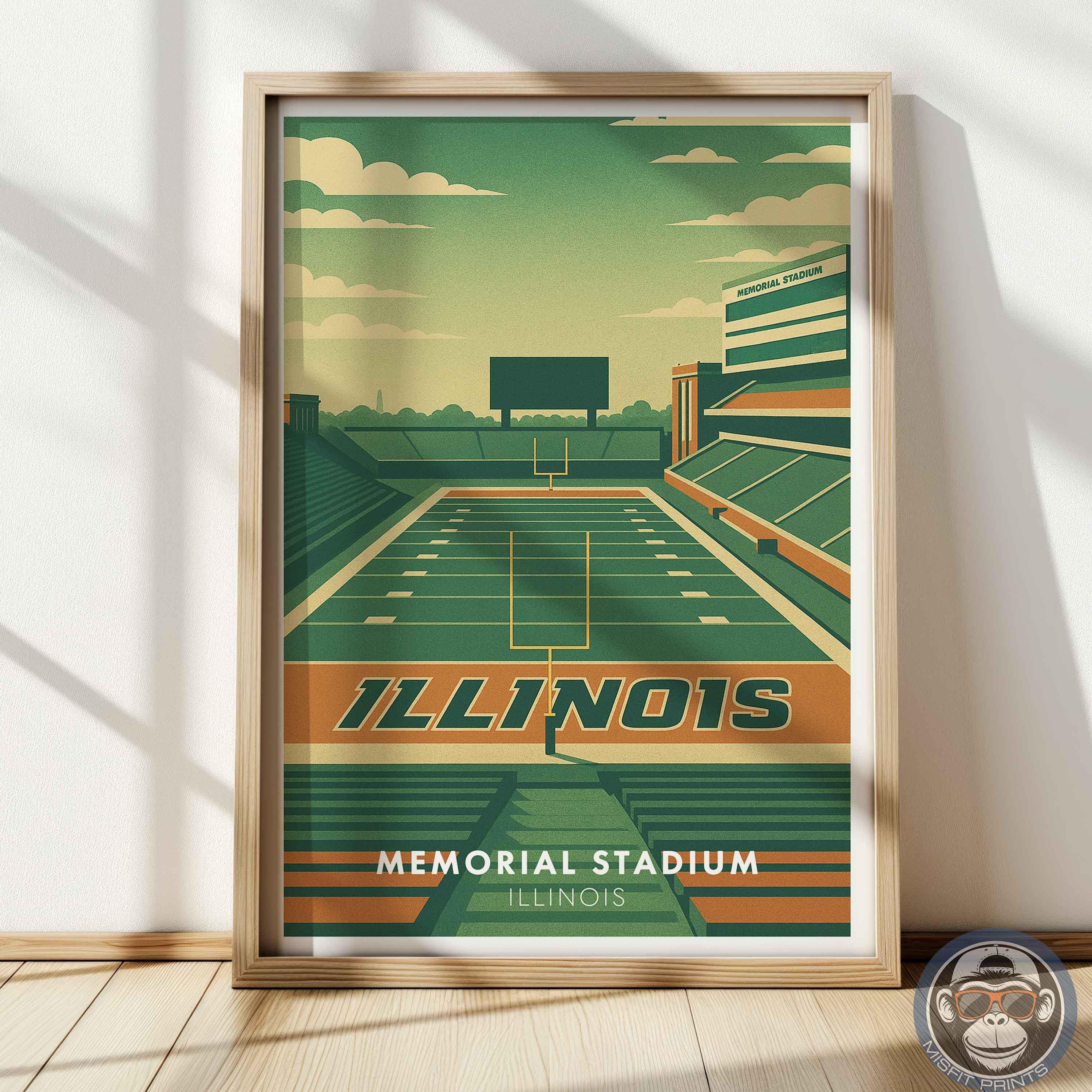 Custom Sports Stadium Poster - Etsy