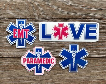 EMT Temporary Fake Tattoo Sticker set of 2 - Etsy