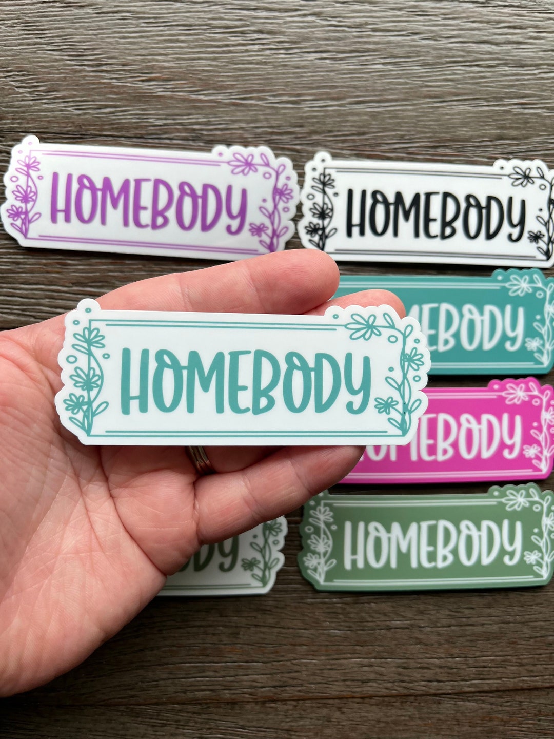 Homebody Sticker, Introvert Sticker, Funny Stickers for Adults ...