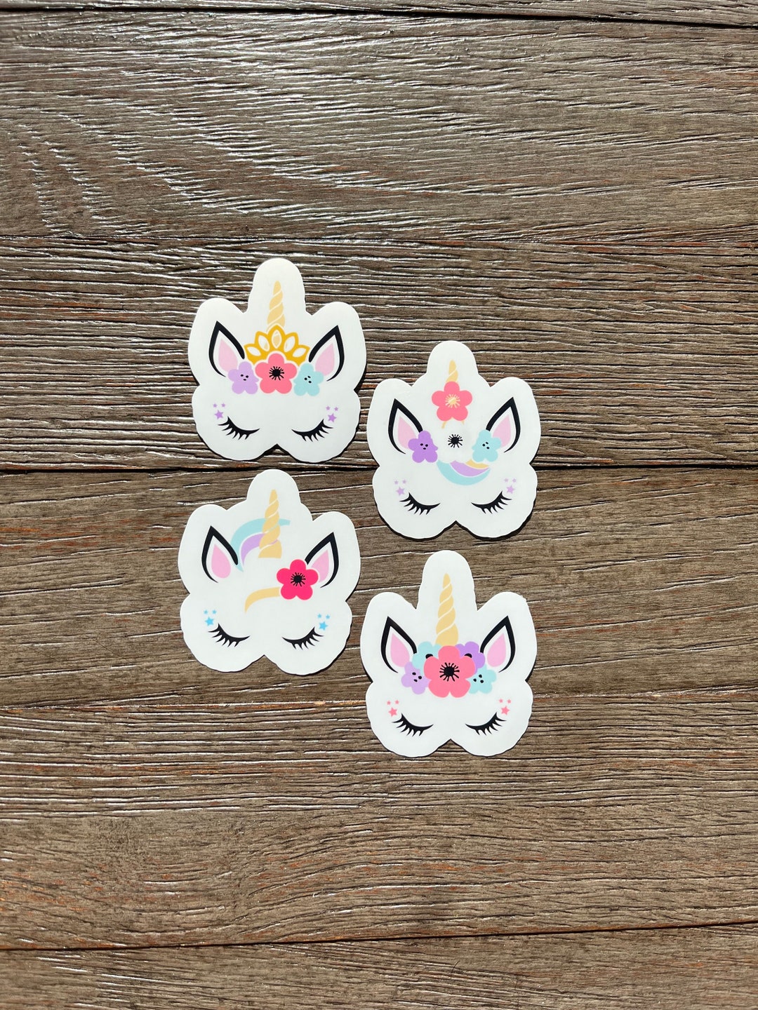 Unicorn Sticker Pack, Unicorn Birthday Party, Birthday Party Favors ...