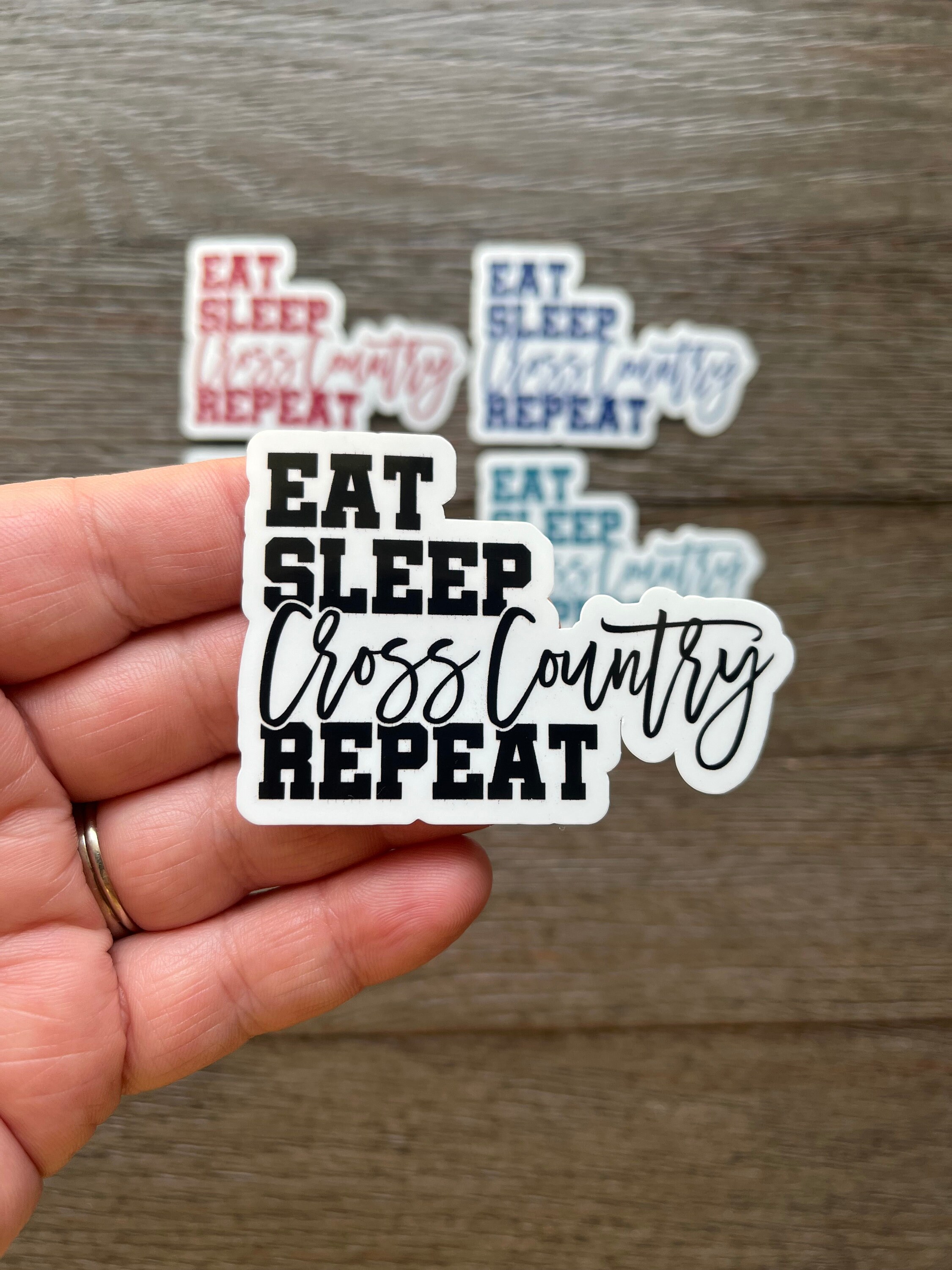 Cross Country Sticker, Cross Country Runner, Female Runner Gift, Male ...