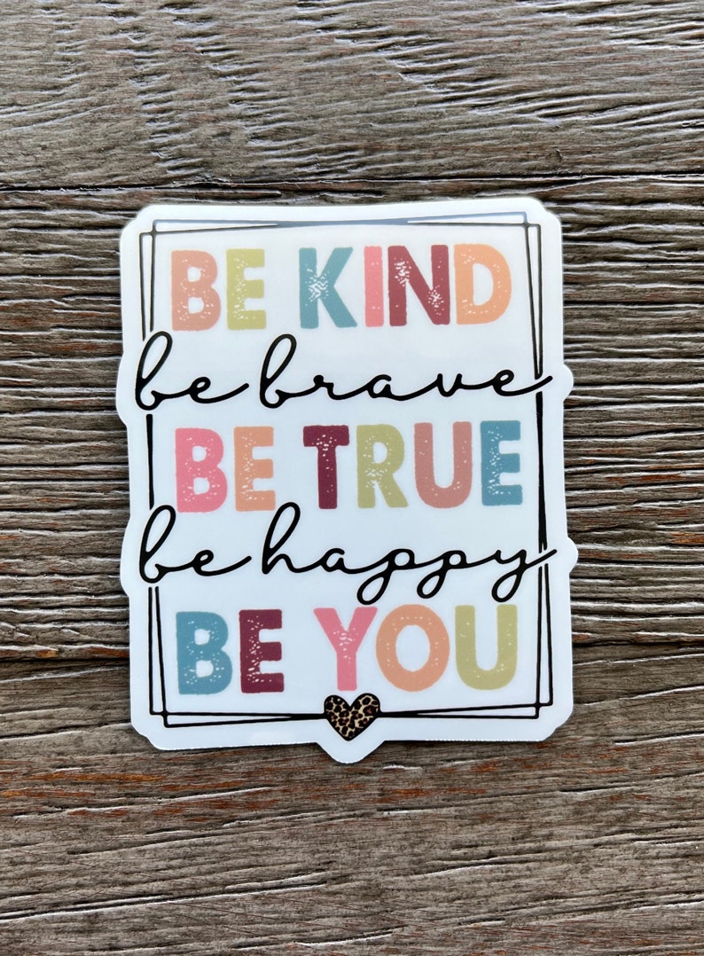 Choose Kindness Sticker, Positive Sticker Pack, Cute Stickers for ...