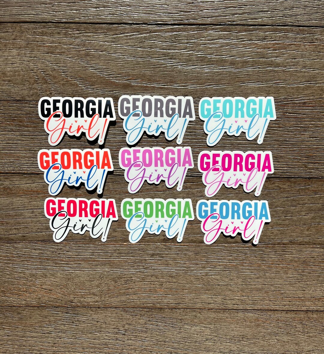 Georgia Girl Sticker, Georgia Sticker, Cute Gift for Daughter, Georgia ...