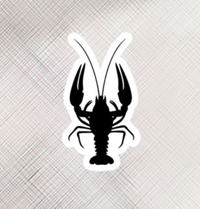 Crawfish Sticker Crayfish Sticker Crawfish Boil Decorations - Etsy