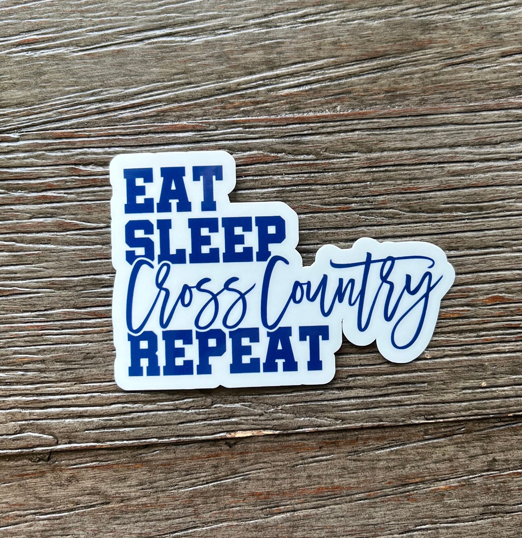 Cross Country Sticker, Cross Country Runner, Female Runner Gift, Male ...