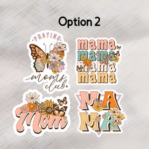Mama Sticker Pack, Mom Stickers for Water Bottle, Best Gift for Mom ...