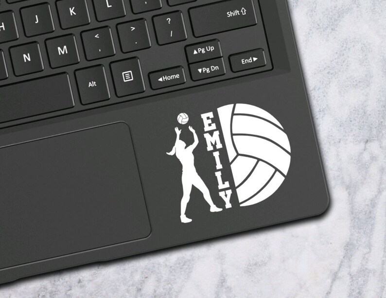 Volleyball Decal, Volleyball Car Decal, Volleyball Sticker for Car ...