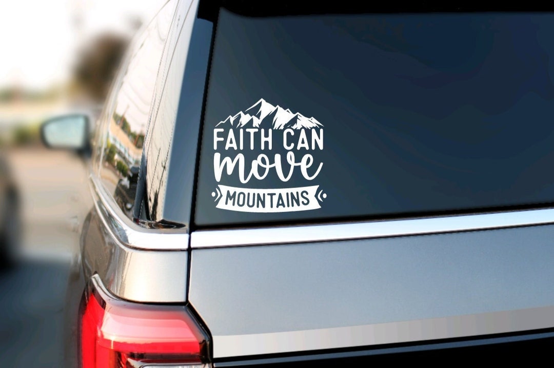 Bible Verse Car Decal, Bible Verse Vinyl Sticker, Bible Decals ...