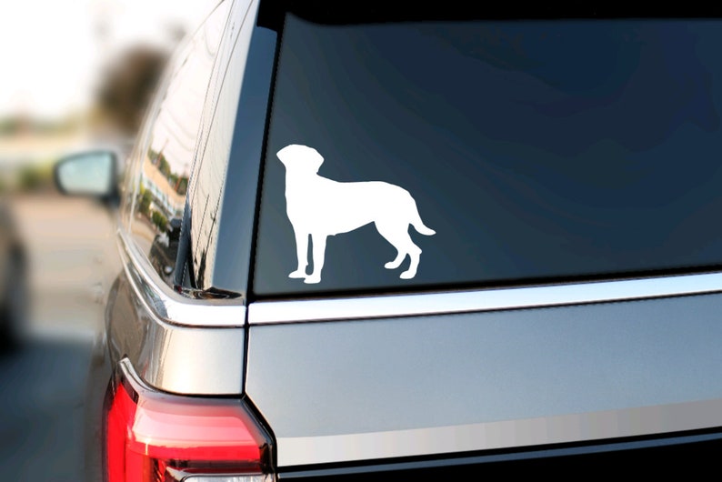 Custom Dog Decal Car Dog Car Sticker Dog Breed Decal - Etsy