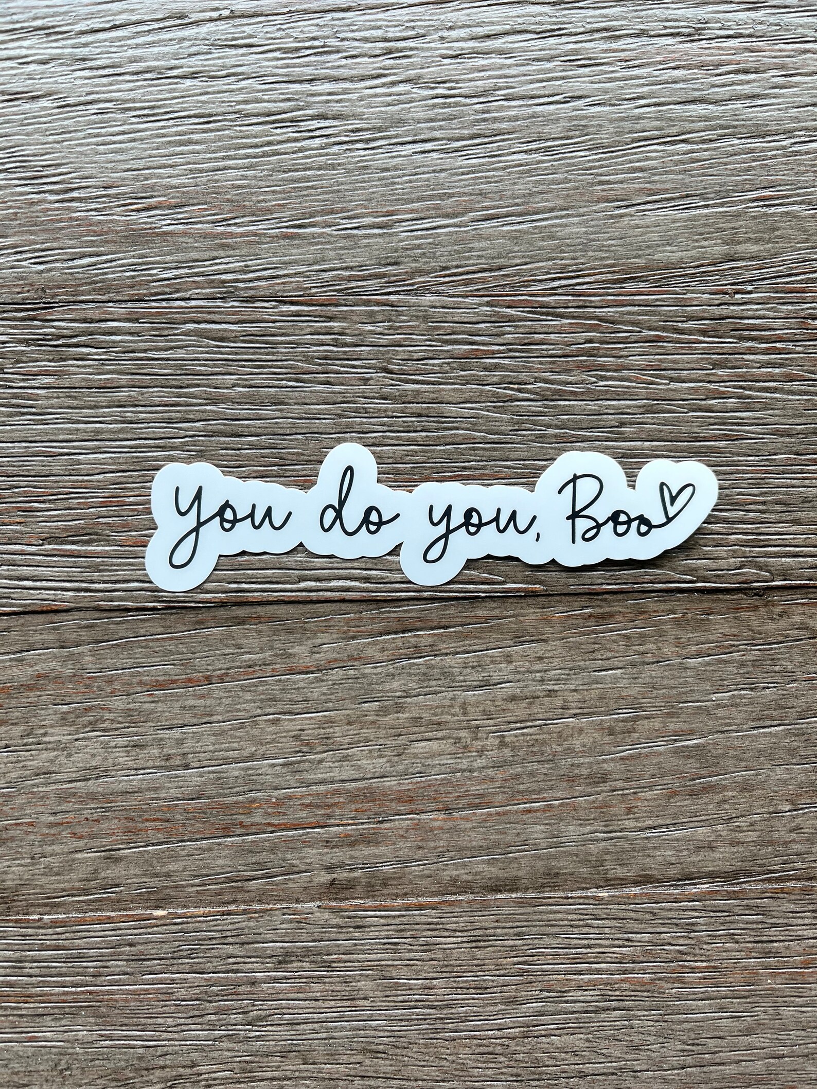 You Do You Boo Sticker, Cute Gift for Friends, Water Bottle Sticker ...