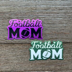 Football Mom Sticker, Football Mom Water Bottle Sticker, Football Mom ...