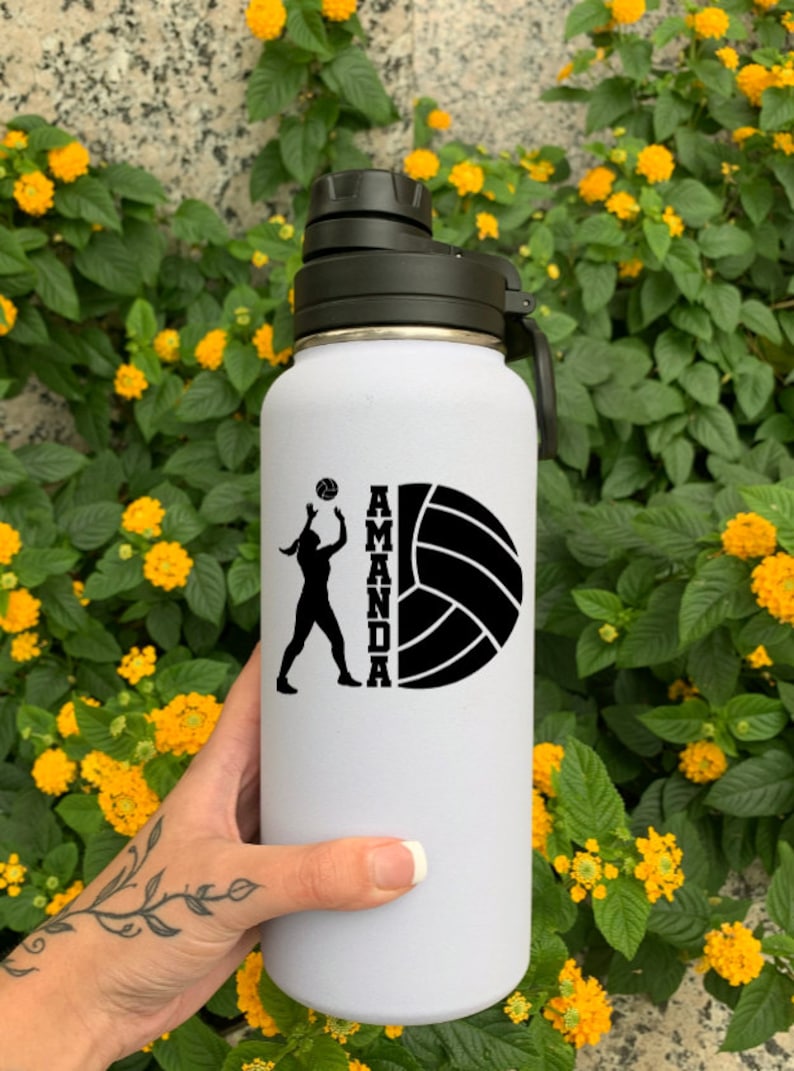 Volleyball Decal, Volleyball Car Decal, Volleyball Sticker for Car ...