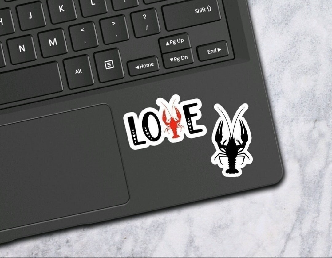 Crawfish Sticker Crayfish Sticker Crawfish Boil Decorations - Etsy