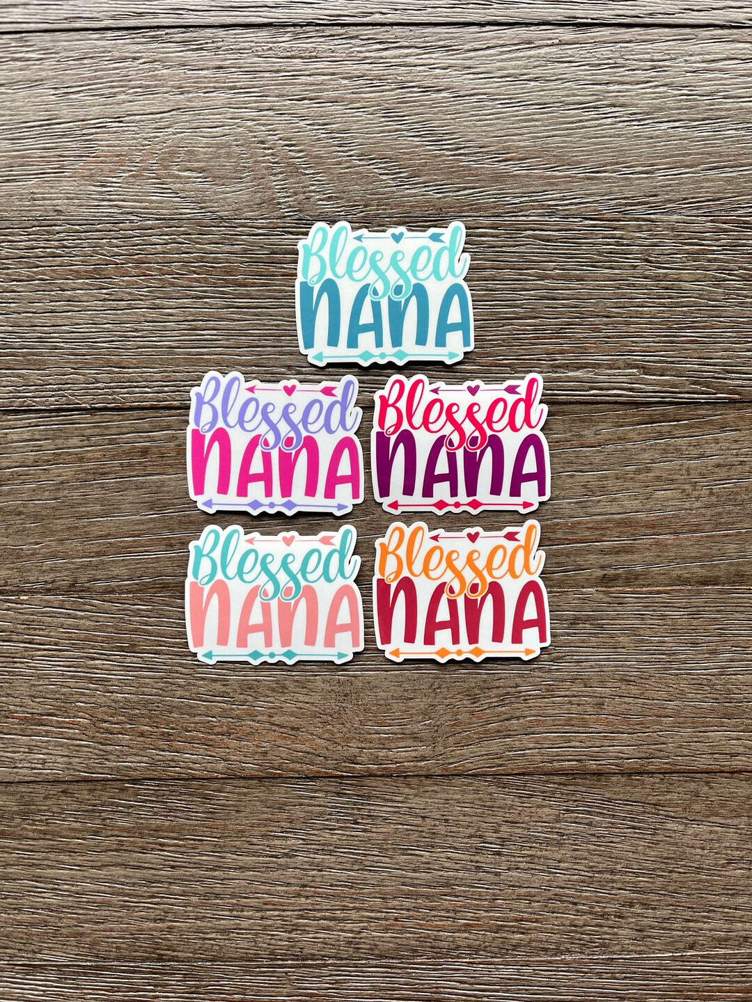 Blessed Nana Sticker, Nana Gift, Grandma Birthday Gift, Planner ...