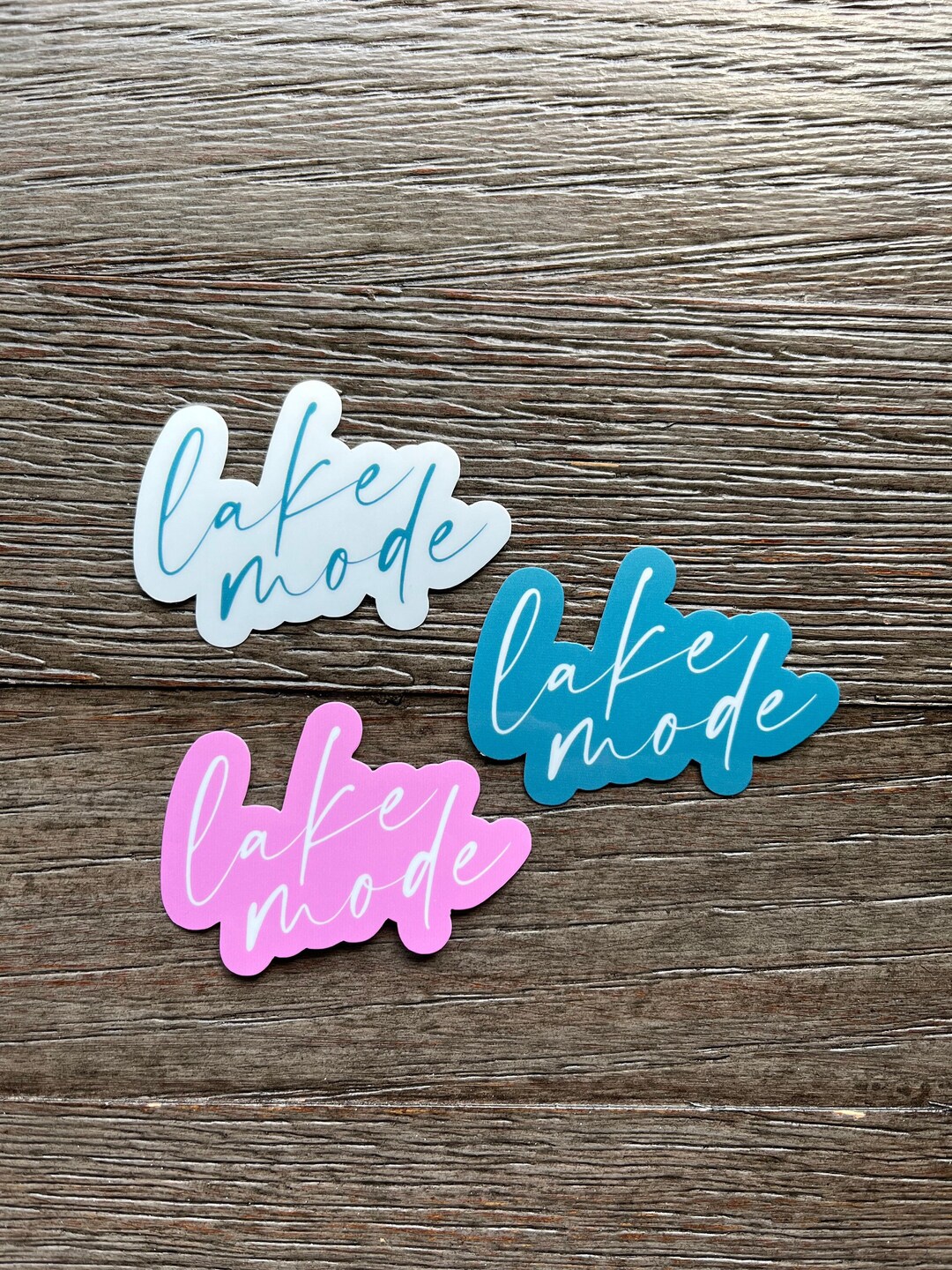 Lake Mode Sticker, Lake Life Sticker, Summer Stickers, Lake Vibes, at ...