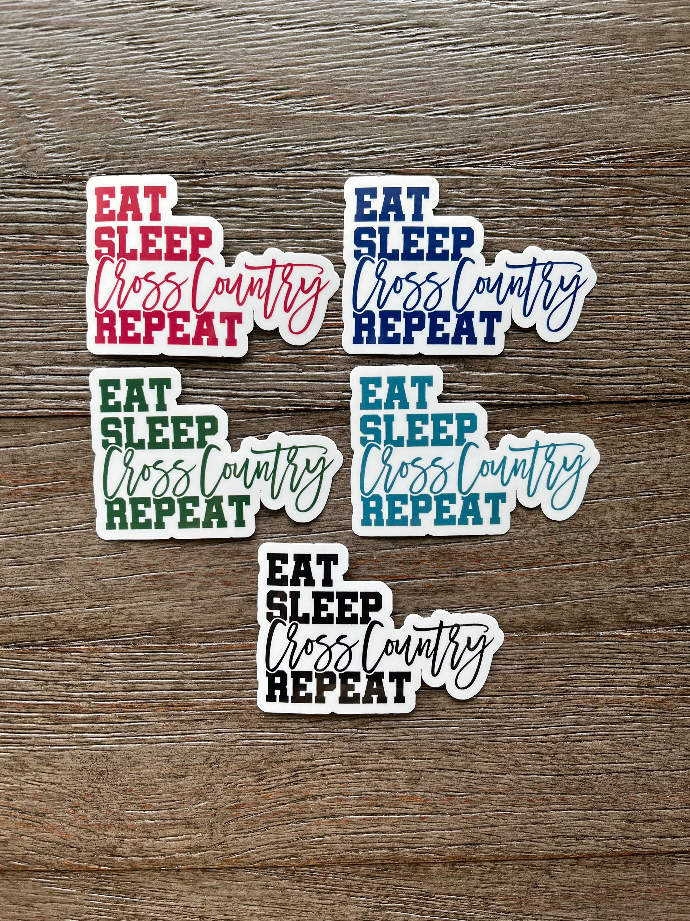 Cross Country Sticker, Cross Country Runner, Female Runner Gift, Male ...