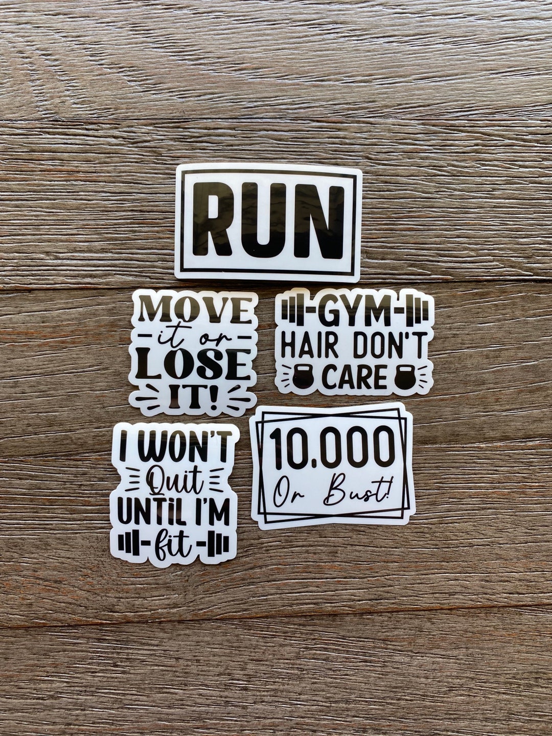 Gym Stickers Pack, Workout Stickers, Exercise Stickers, Gym Gifts for ...