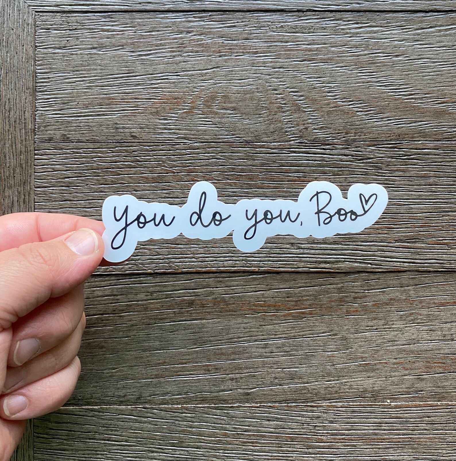 You Do You Boo Sticker, Cute Gift for Friends, Water Bottle Sticker ...